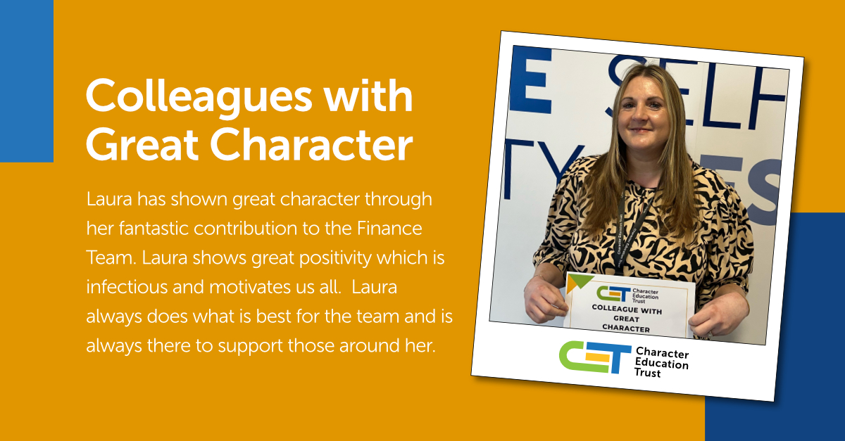 Laura Finch - Character Education Trust